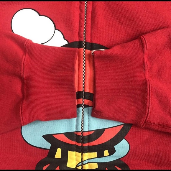 Bape | Sweaters | Bape X Kaws Octopus Bendy Full Zip Hoodie | Poshmark